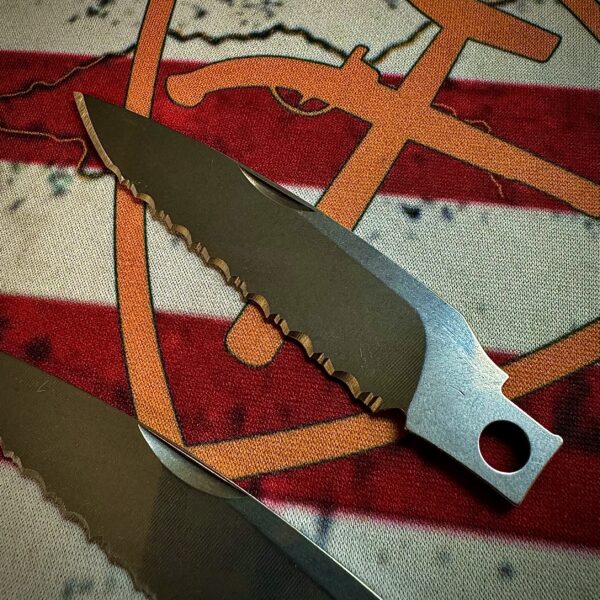 Serrated Blade - American Service Knife